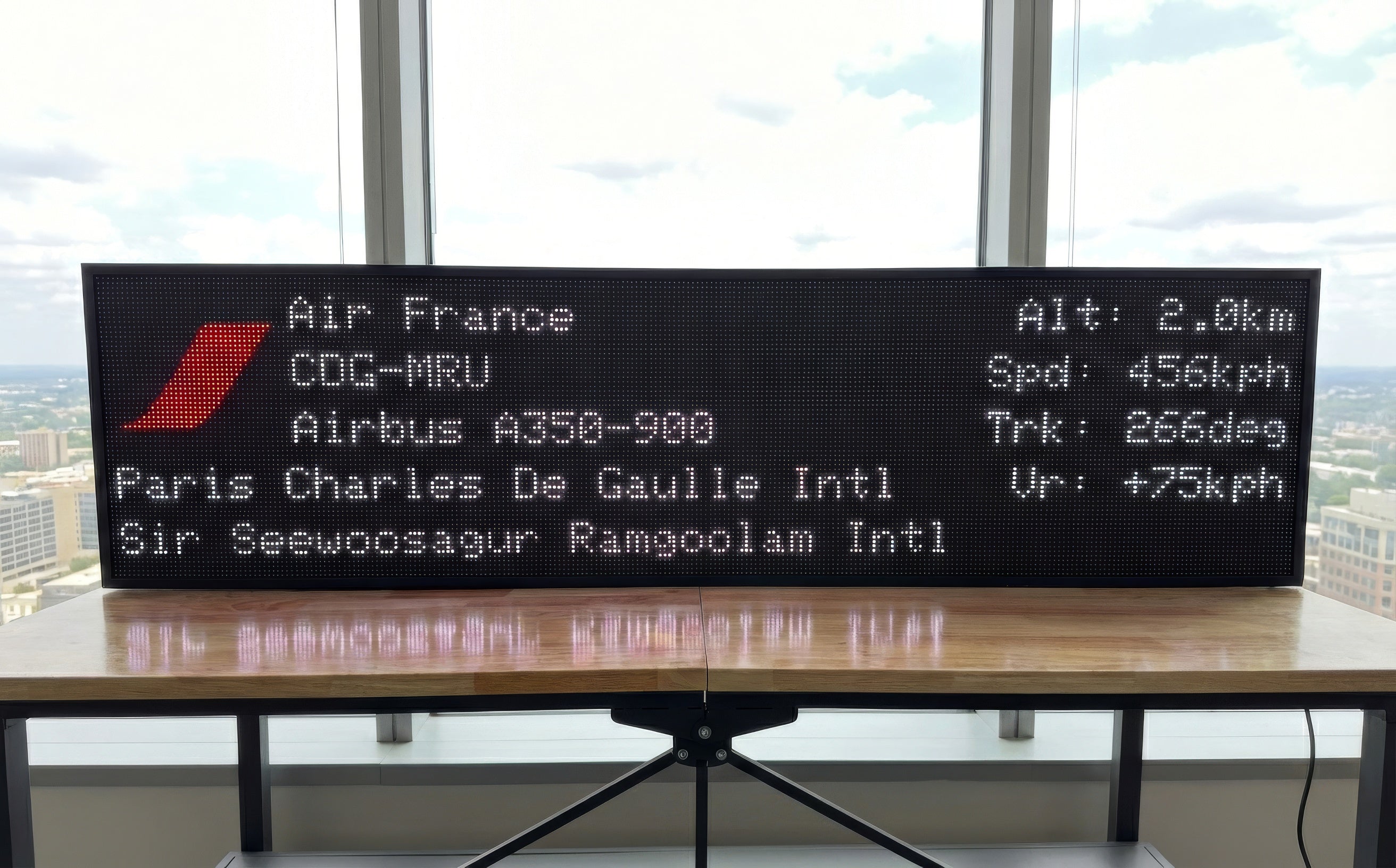 FlightWall - LED Live Flight Tracking Display – TheFlightWall
